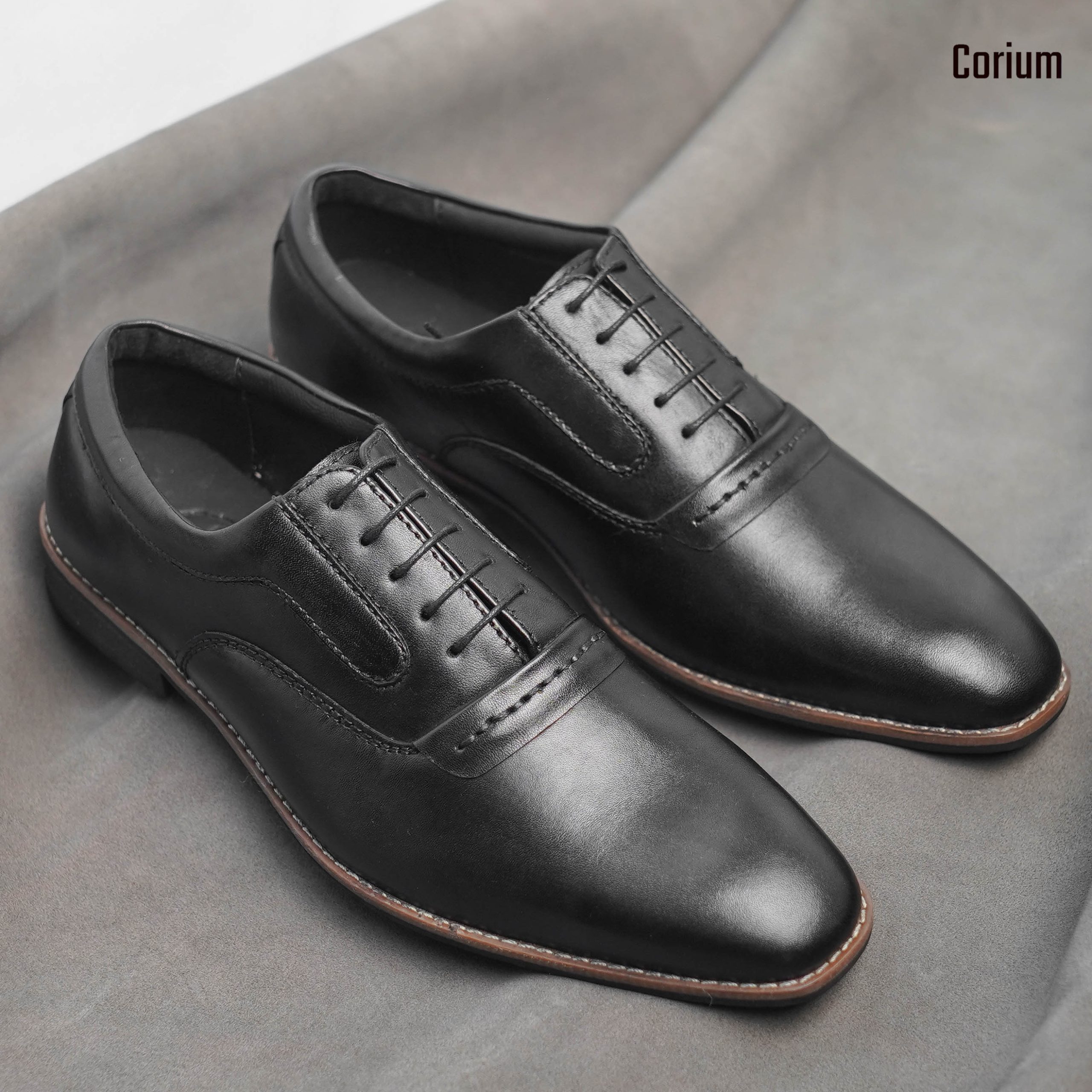 Corium Men’s Classy Santoni Formal Oxford Shoes (CRM 49) - leather ...