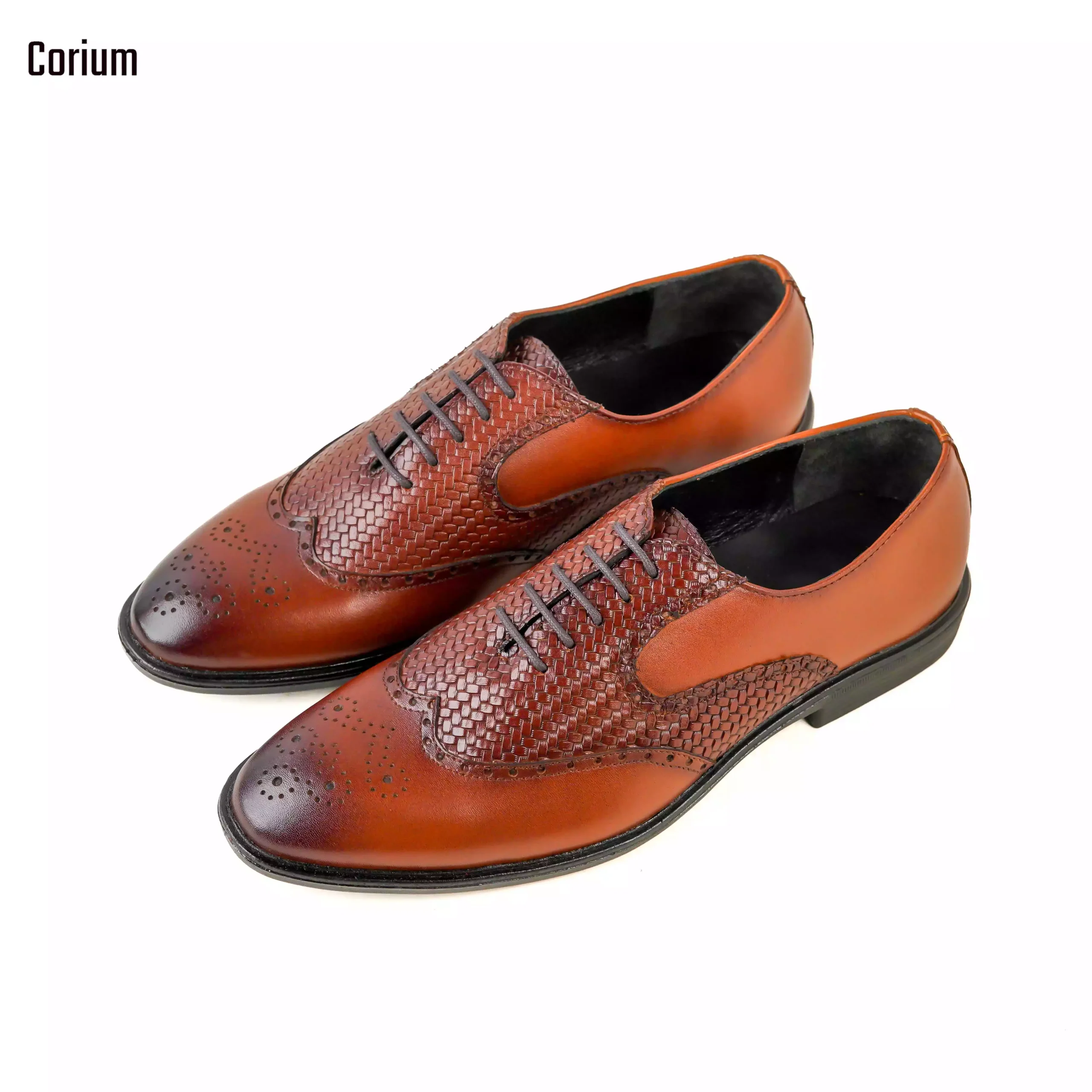 Corium Men’s Handmade Formal Oxford Shoes (CRM 80) - leather shoes collection