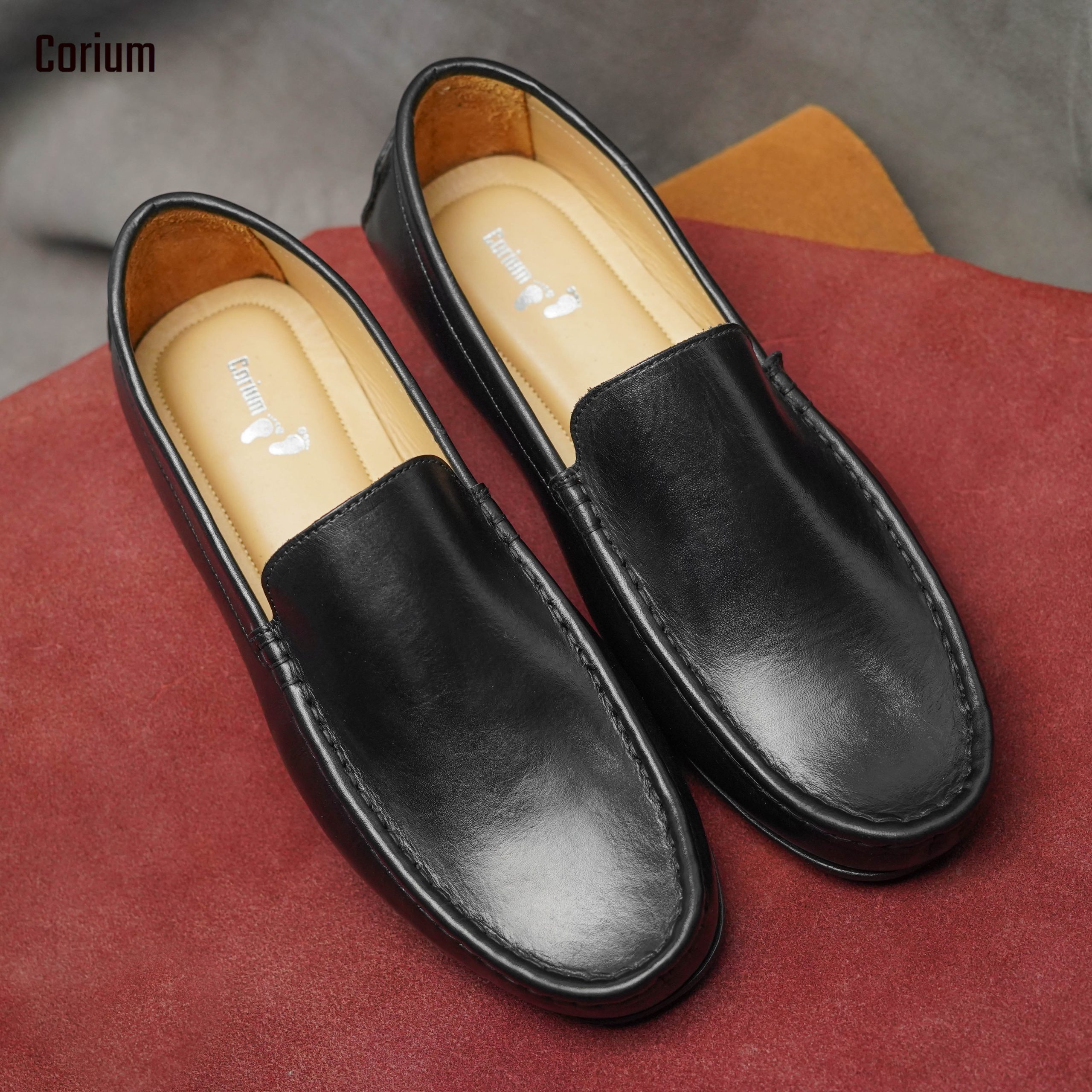 Corium Men's True Moccasins Loafers (CRM 33 ) - Corium Shoes